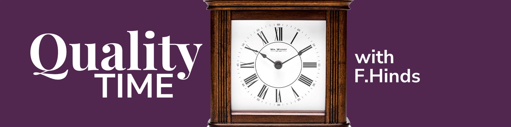 Wall Clocks, Alarm Clocks, Mantel Clocks | F.Hinds Jewellers