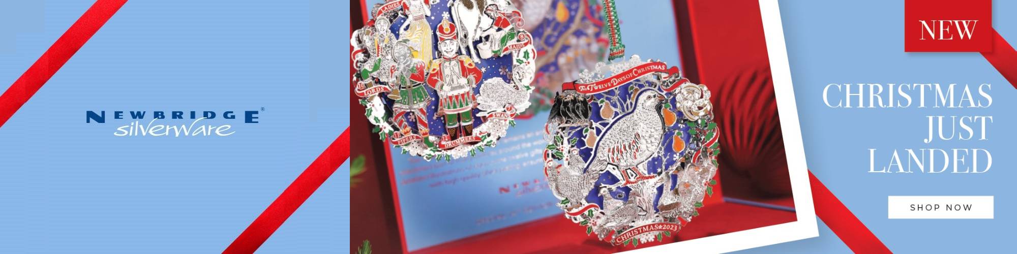 Newbridge Silverware, Christmas Hanging Ornaments | F.Hinds Jewellers