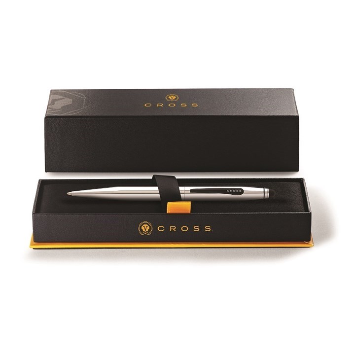 Cross TECH 2 Chrome Ballpoint Pen And Stylus - A2126 | F.Hinds Jewellers