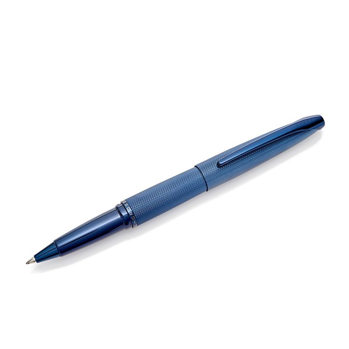Cross AT885-45 ATX Dark Blue PVD Rollerball Pen - A2192 | F.Hinds Jewellers
