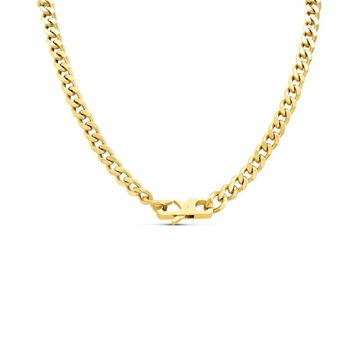 Guess JUMN01301JWYGT/U Gold Tone Lion Chain - A9309 | F.Hinds Jewellers