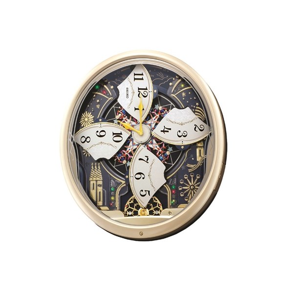 Seiko QXM239S Melodies In Motion Wall Clock - C5935 | F.Hinds Jewellers