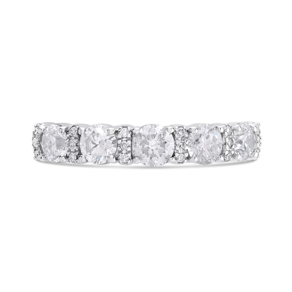 9ct White Gold 1 Carat Diamond Band Ring - D66153 | F.Hinds Jewellers