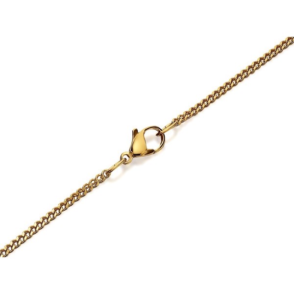 Gold Plated St. Christopher SOS Talisman Necklace - F3001 | F.Hinds ...