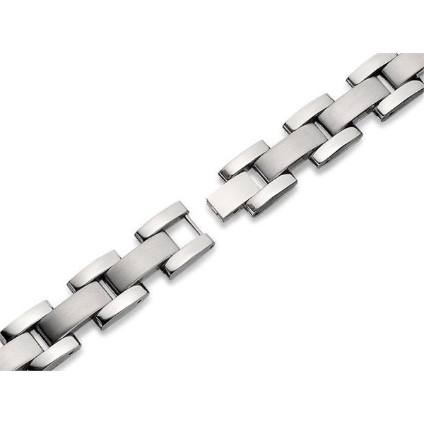 Stainless Steel Arsenal FC Crest Bracelet - J2396 | F.Hinds Jewellers
