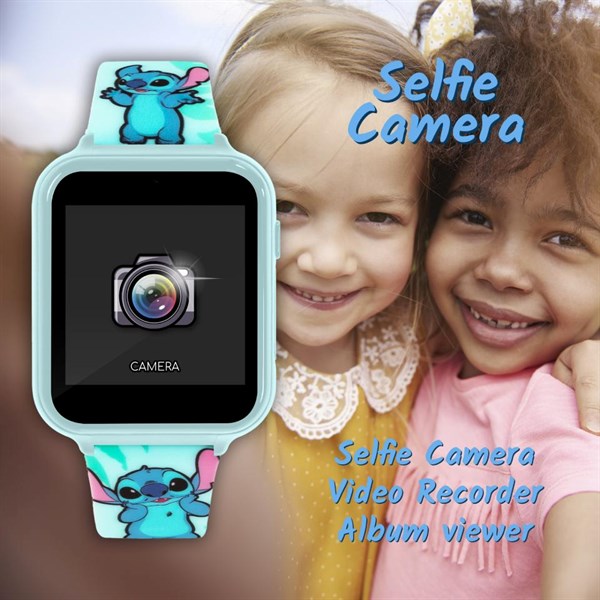 Disney LAS4027 Stitch Children's Smartwatch - W01148 | F.Hinds Jewellers