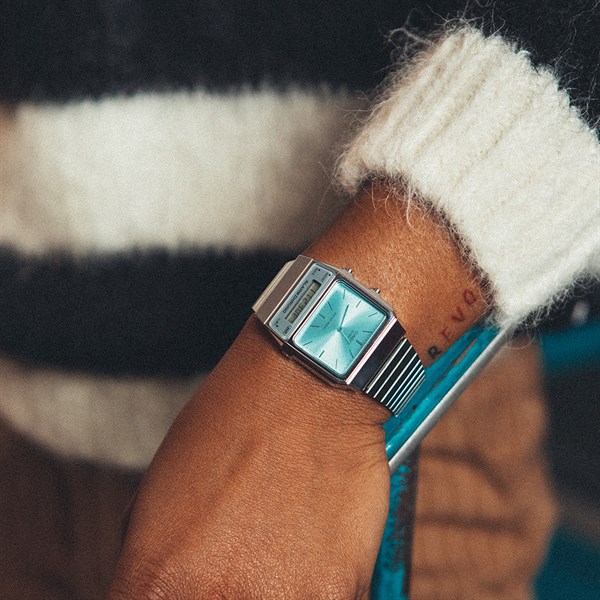 Casio Vintage AQ-800EC-2AEF Dual Time Bracelet Watch - W17344 | F.Hinds ...