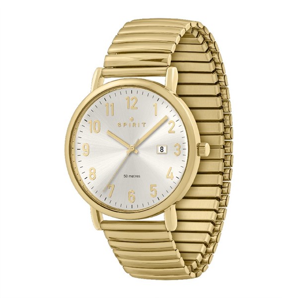 Spirit SP3024 Gold Plated Expanding Bracelet Watch - W27155 | F.Hinds ...