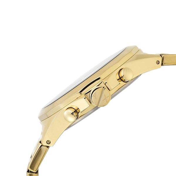 Armani Exchange AX2611 Gold Plated Chronograph Bracelet Watch - W62110 ...