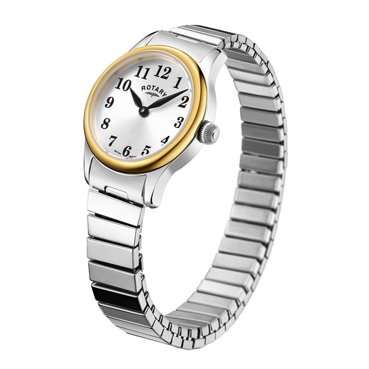 Rotary LB05761/22 Two Tone Expanding Bracelet Watch - W64149 | F.Hinds ...
