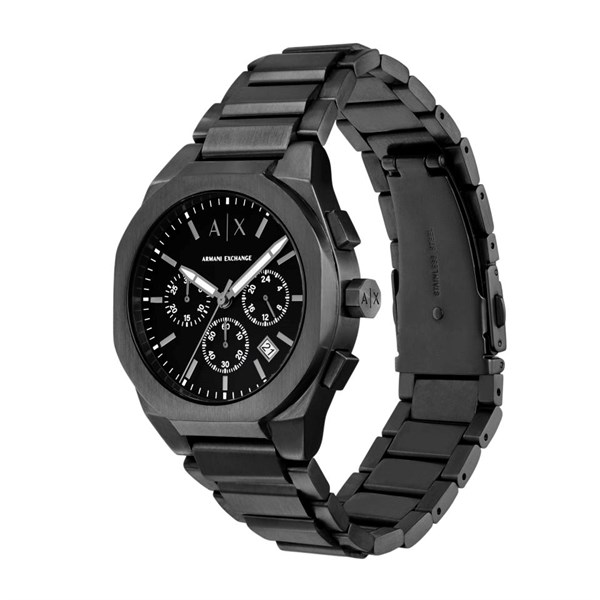 Armani Exchange AX4183 Black IP Chronograph Bracelet Watch - W65450 | F ...
