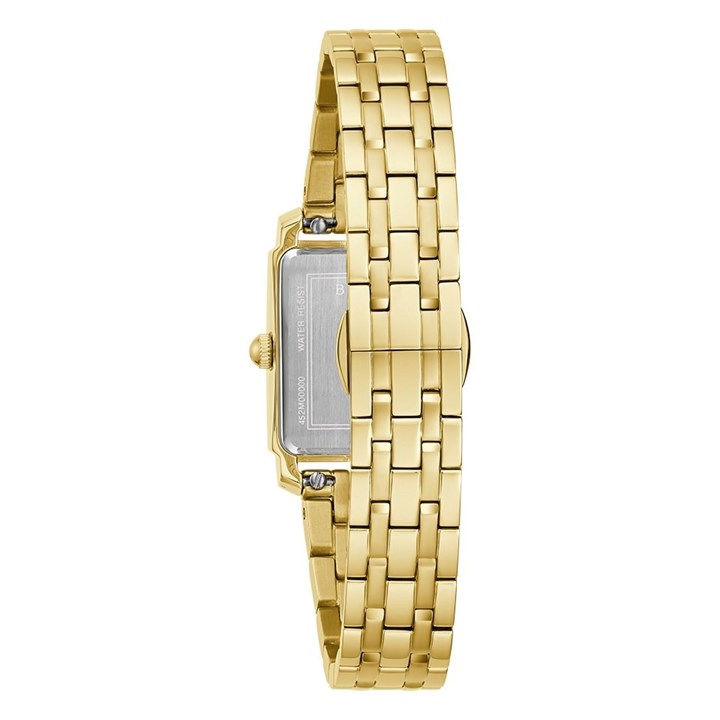 Bulova Sutton 97L177 Gold Tone Bracelet Watch - W83222 | F.Hinds Jewellers