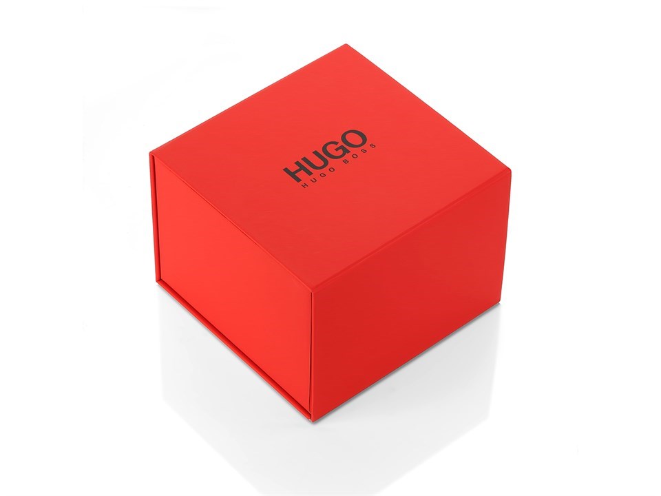 HUGO 1530136 Smash Blue IP Mesh Bracelet Watch - W45253 | F.Hinds Jewellers