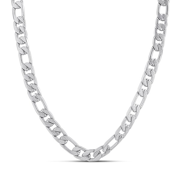 Joseph & George Stainless Steel Figaro Chain - 24in - A3421 | F.Hinds ...