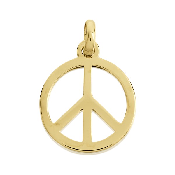 9ct Gold Peace Charm - G3332 | F.Hinds Jewellers