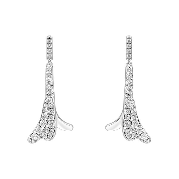 Laura Ashley Floribunda Earrings - J4302 | F.Hinds Jewellers