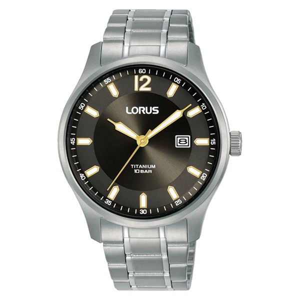Lorus RH999QX9 Titanium Grey Dial Bracelet Watch - W16309 | F.Hinds ...