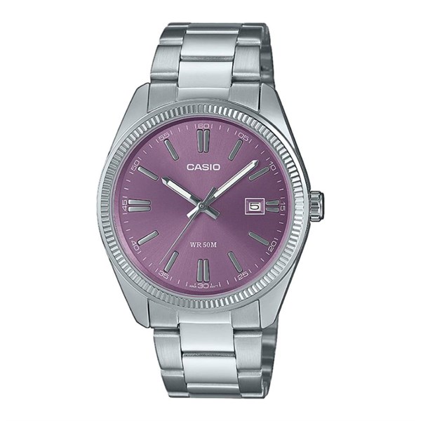 Casio Vintage MTP-1302PD-6AVEF Purple Dial Bracelet Watch - W17415 | F ...