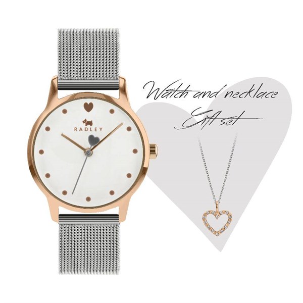 Radley RY4411A-SET Two Tone Watch And Necklace Gift Set - W51184 | F ...