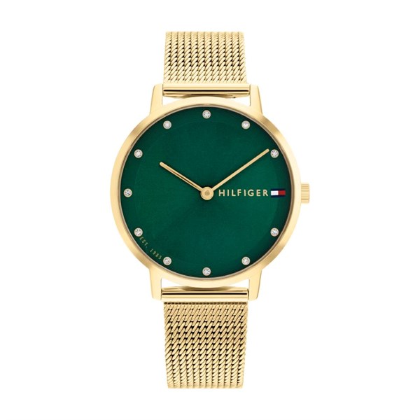 Tommy Hilfiger 1782668 Gold Plated Mesh Bracelet Watch - W95357 | F ...
