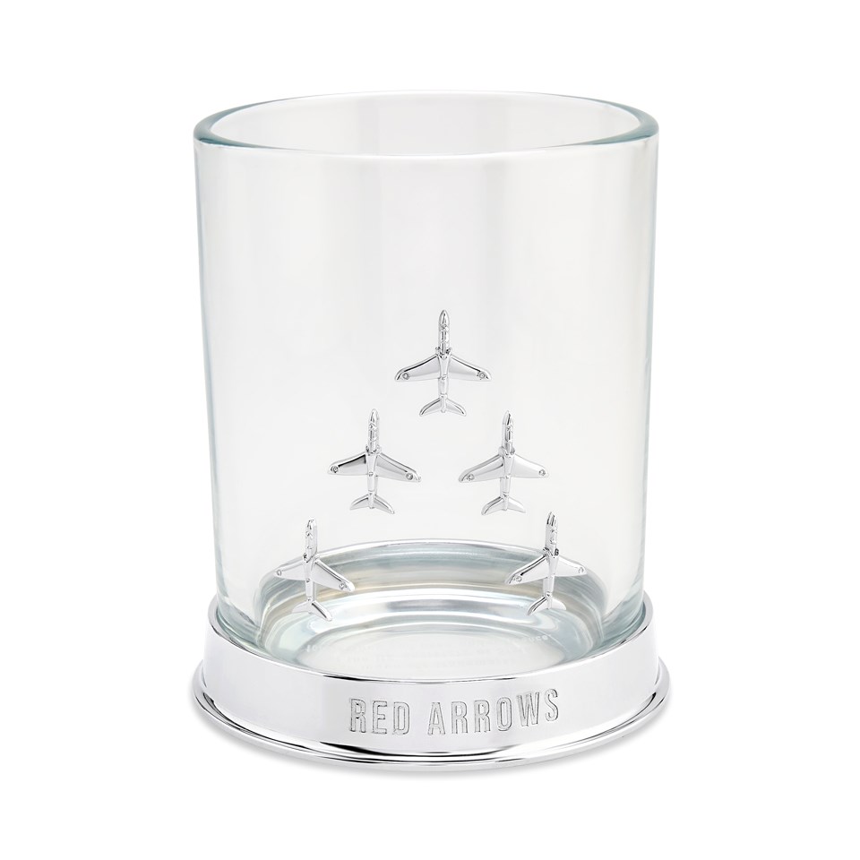 RAF Red Arrows Whiskey Tumbler - A3327 | F.Hinds Jewellers