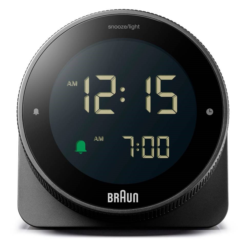 Braun BC24B Touch Display Digital Alarm Clock - C03102 | F.Hinds Jewellers