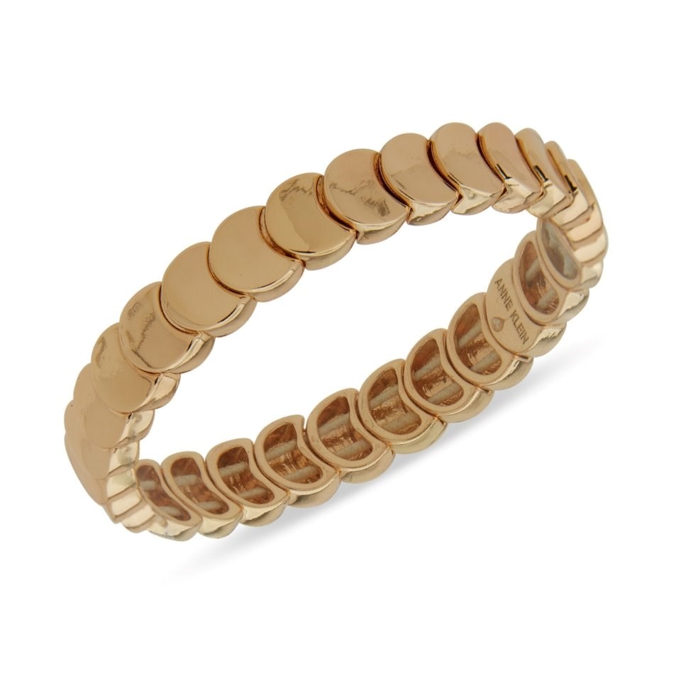 Anne Klein Gold Tone Expanding Bracelet - J78370 | F.Hinds Jewellers