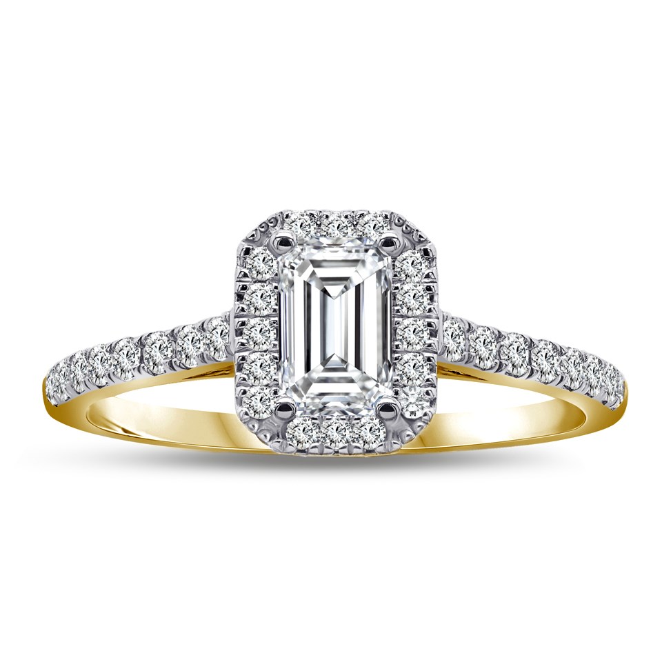 Blossom 9ct Lab Grown Diamond Cluster Ring - 1.02ct - L40121 | F.Hinds ...